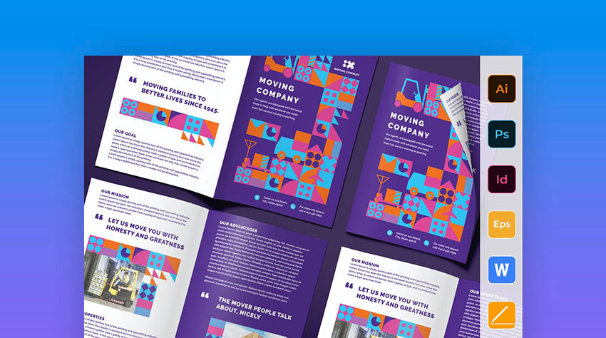 25+ plantillas de brochure empresarial para marketing y ventas (diseños 2021) | Envato Tuts+